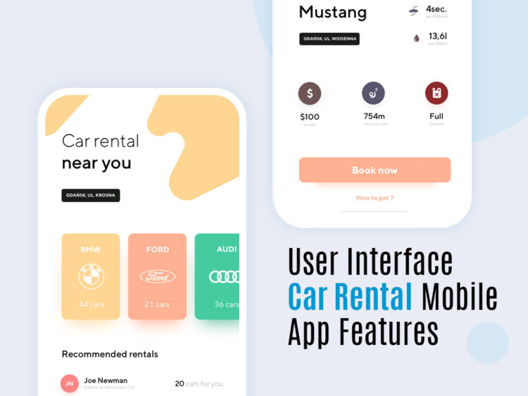 Car Rental App Development Company with Features | Taxi Booking App