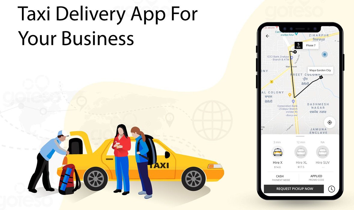 Taxi Booking Application Development | Online Cab Ride Booking App ...